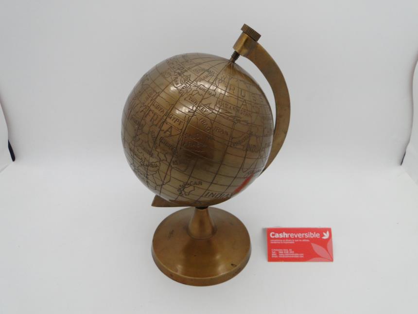 MAPA MUNDI DE METAL DECORATIVO | Cash Reversible
